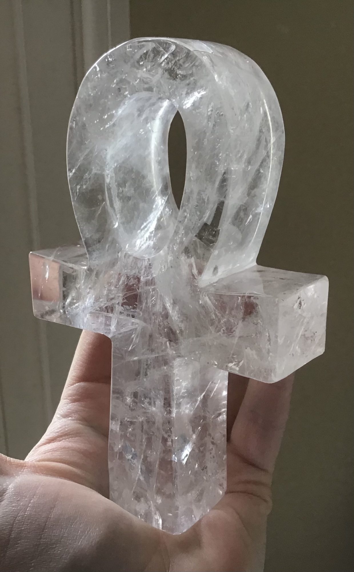 Clear Quartz Crystal Ankh | Tim Whild