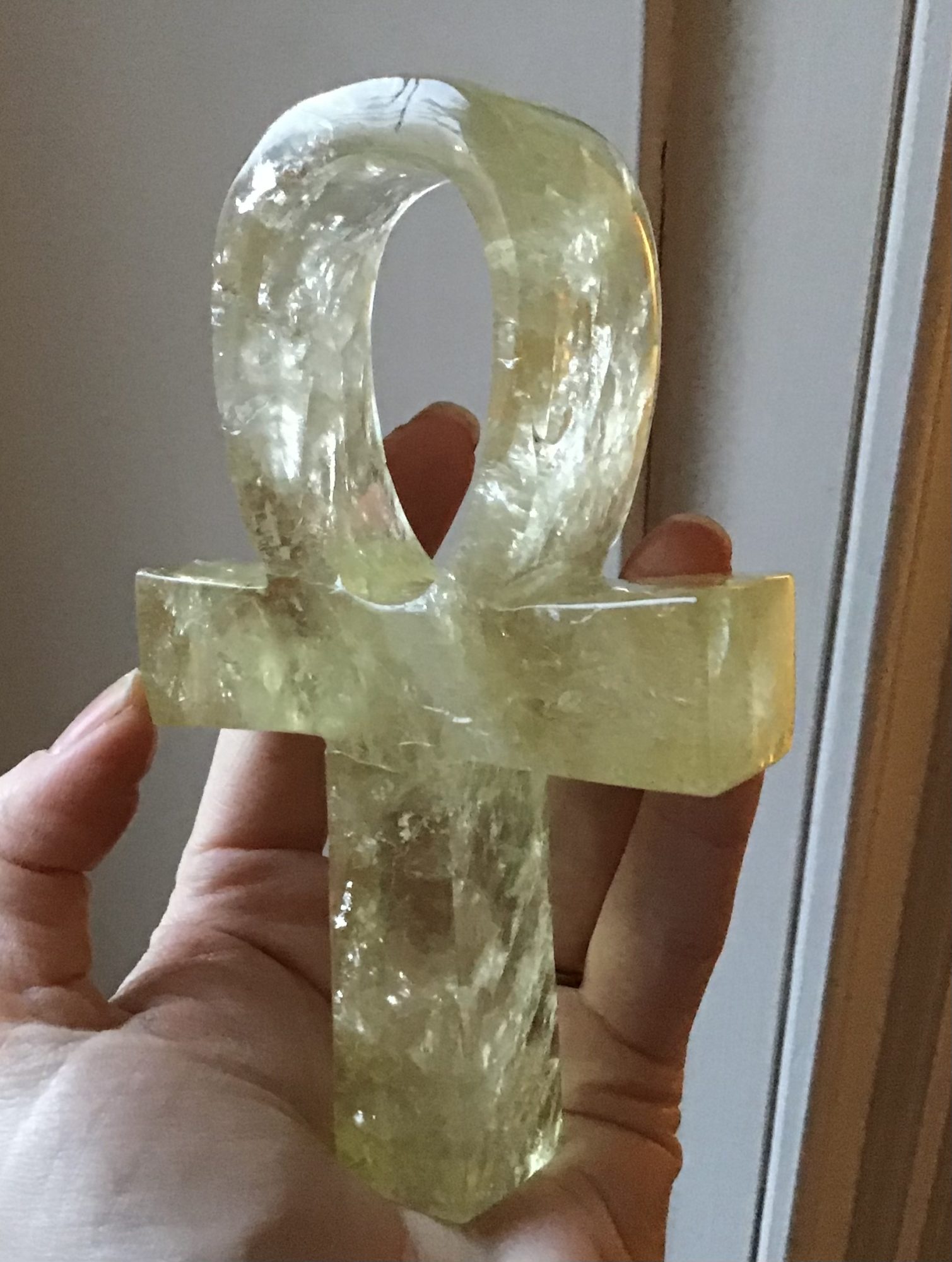 Citrine Crystal Ankh | Tim Whild