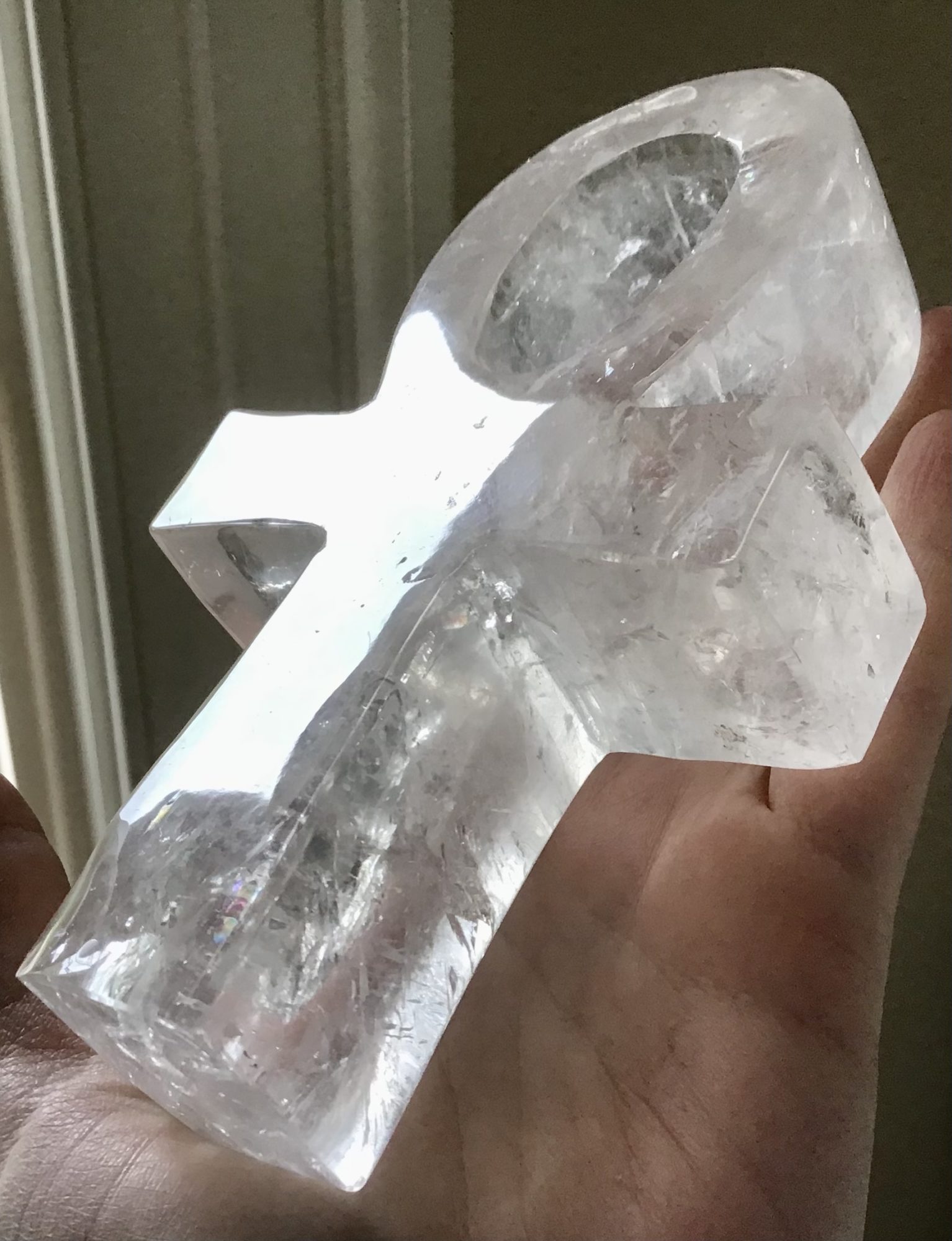 Clear Quartz Crystal Ankh | Tim Whild