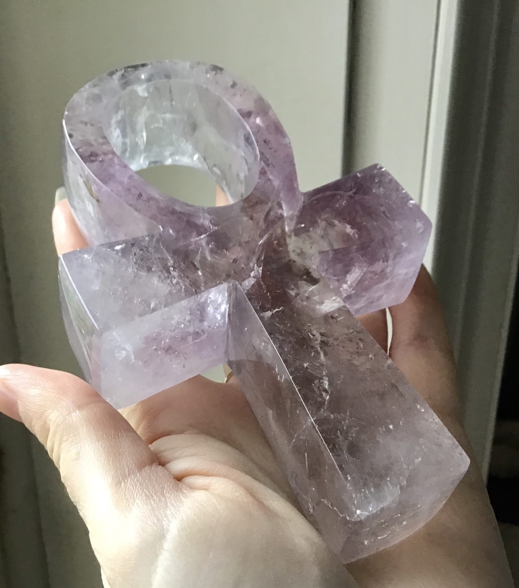 Amethyst Crystal Ankh | Tim Whild