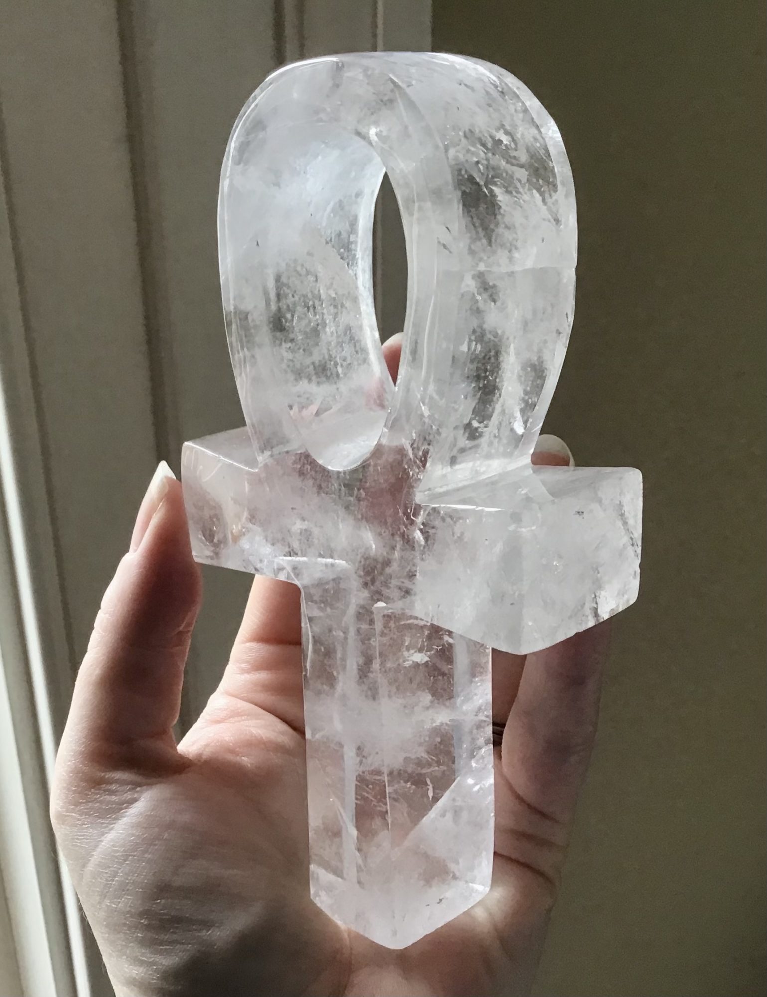 Clear Quartz Crystal Ankh | Tim Whild