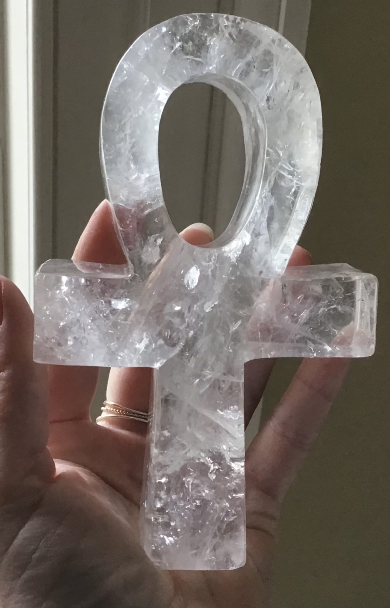 Clear Quartz Crystal Ankh | Tim Whild