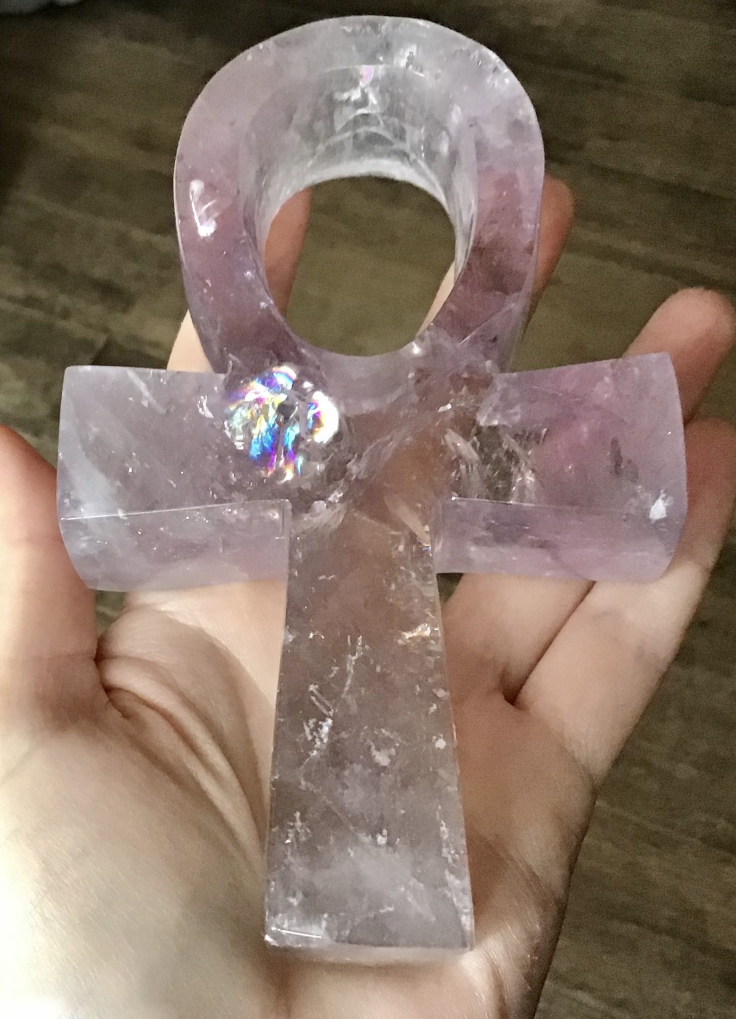 Amethyst Crystal Ankh | Tim Whild