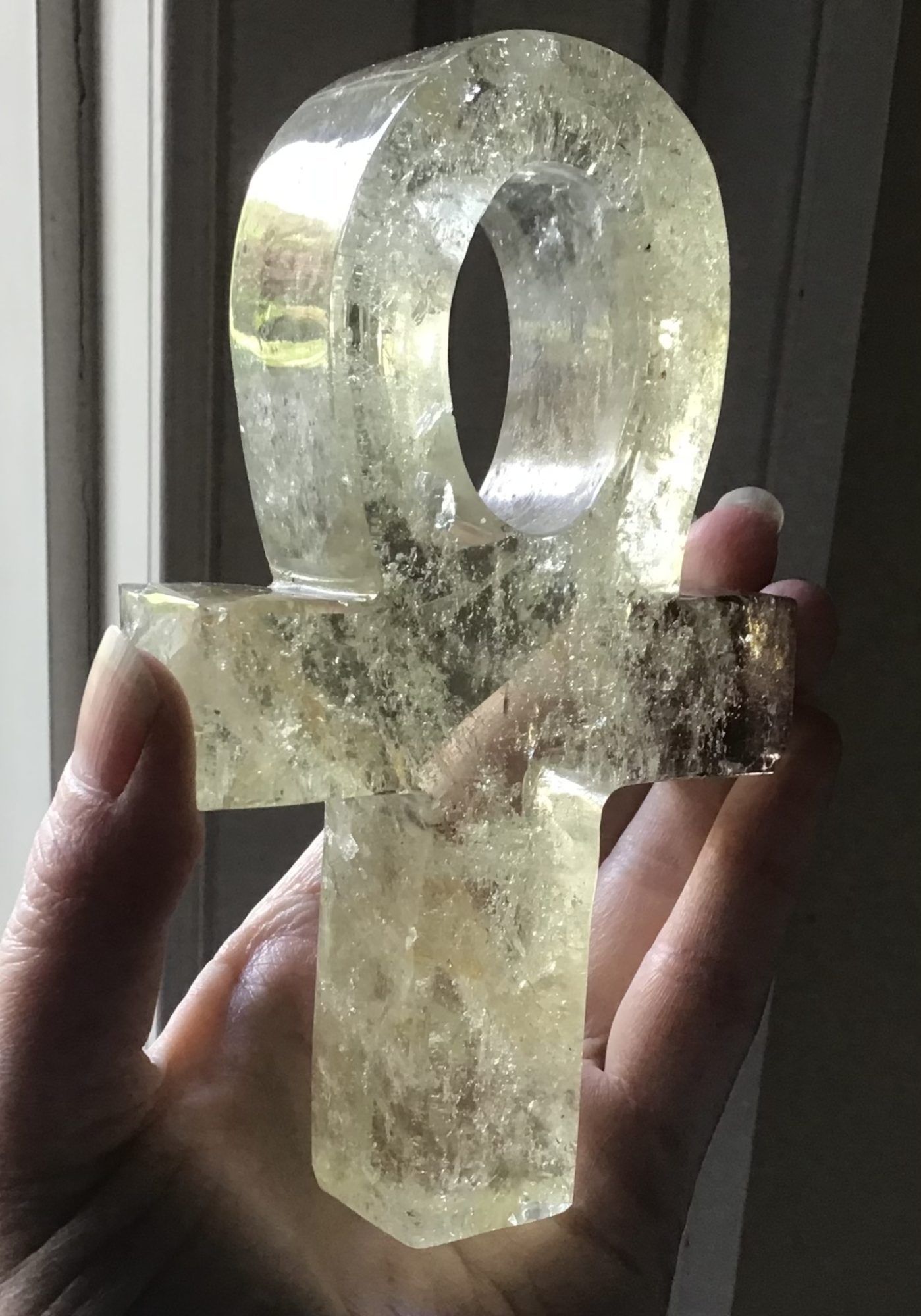 Citrine Crystal Ankh | Tim Whild