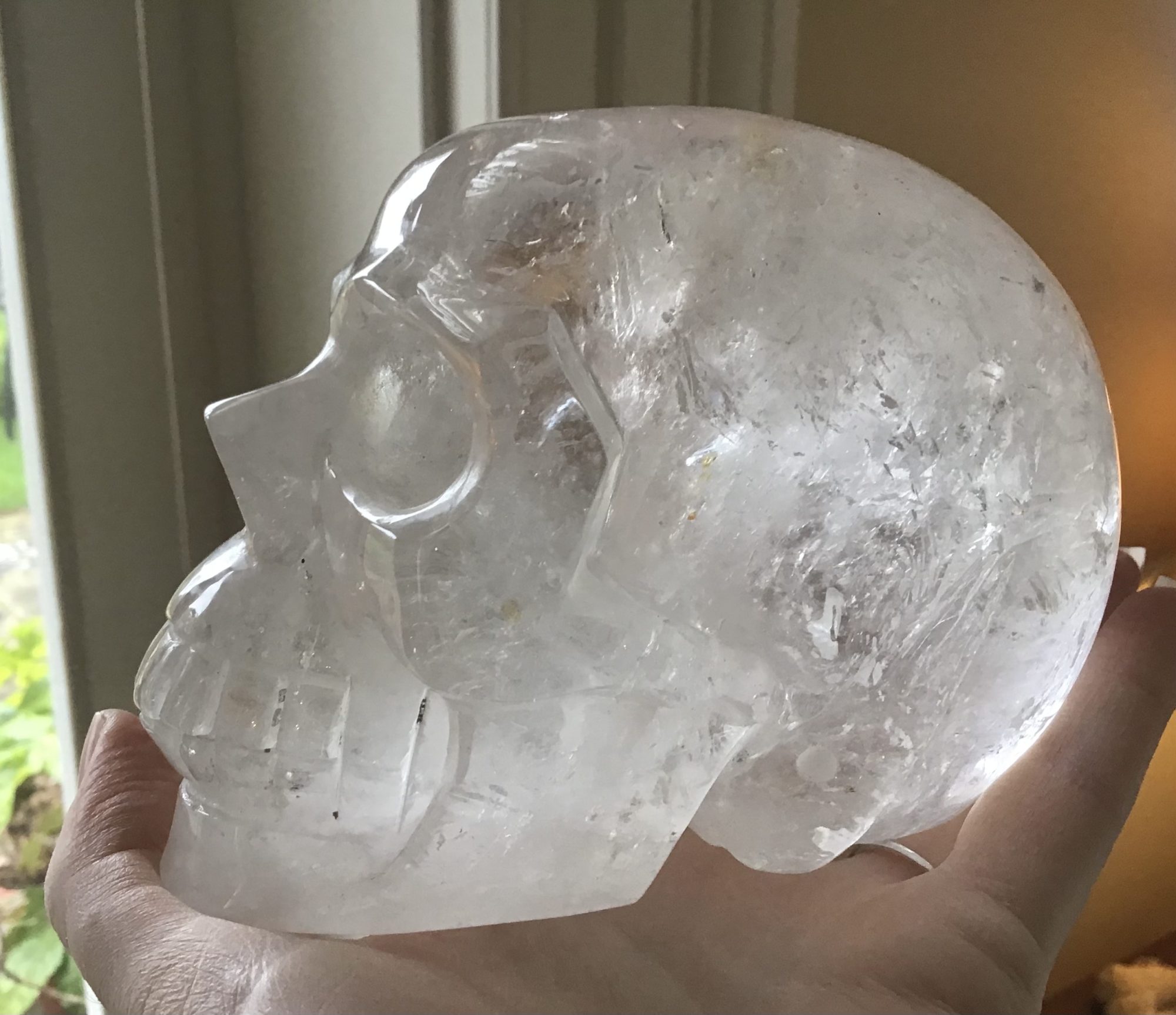 Quartz Crystal Skull/Golden Healer | Tim Whild
