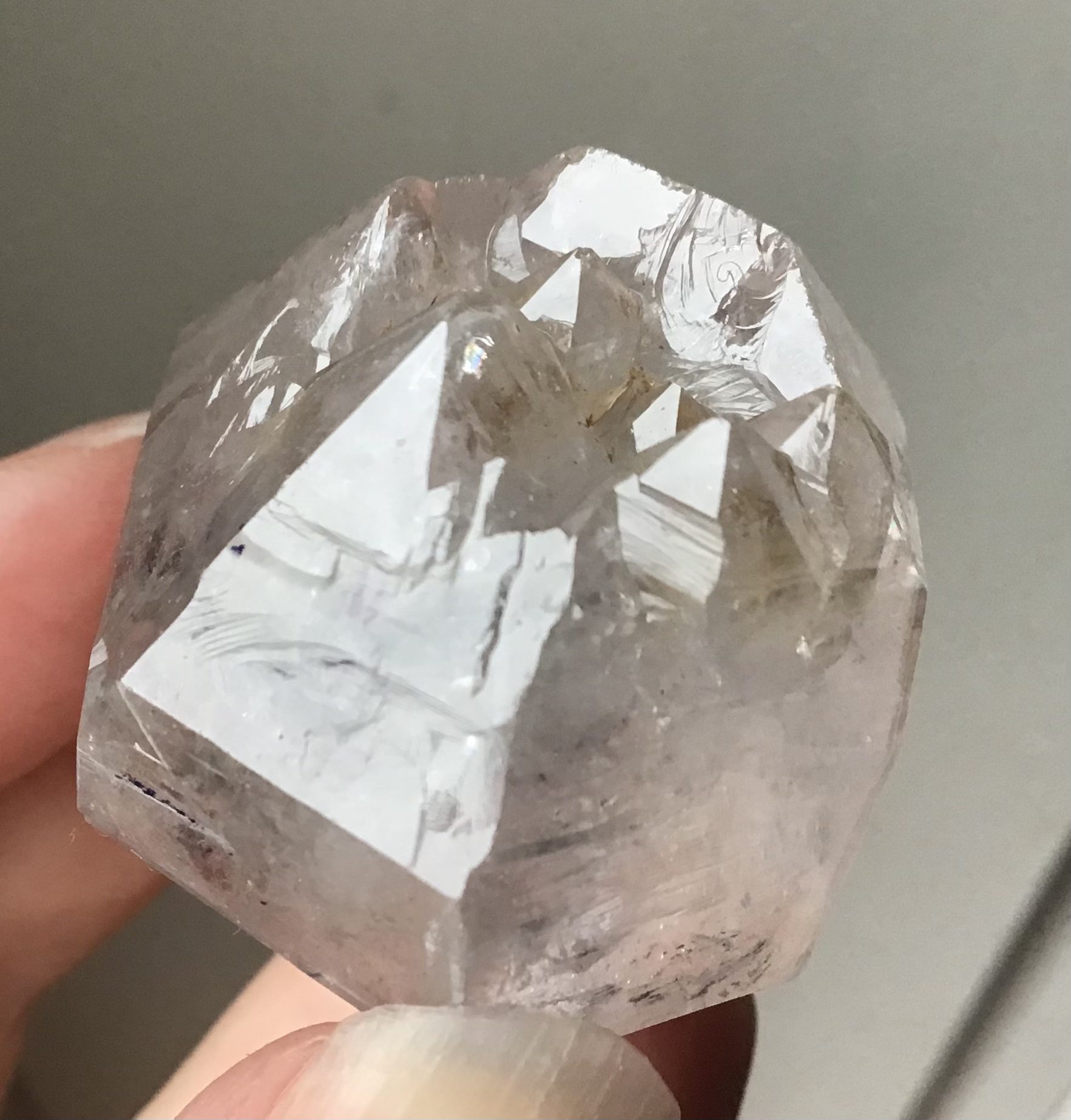 Enhydro Herkimer Quartz Diamond Crystal/ Moving Water Bubble | Tim Whild