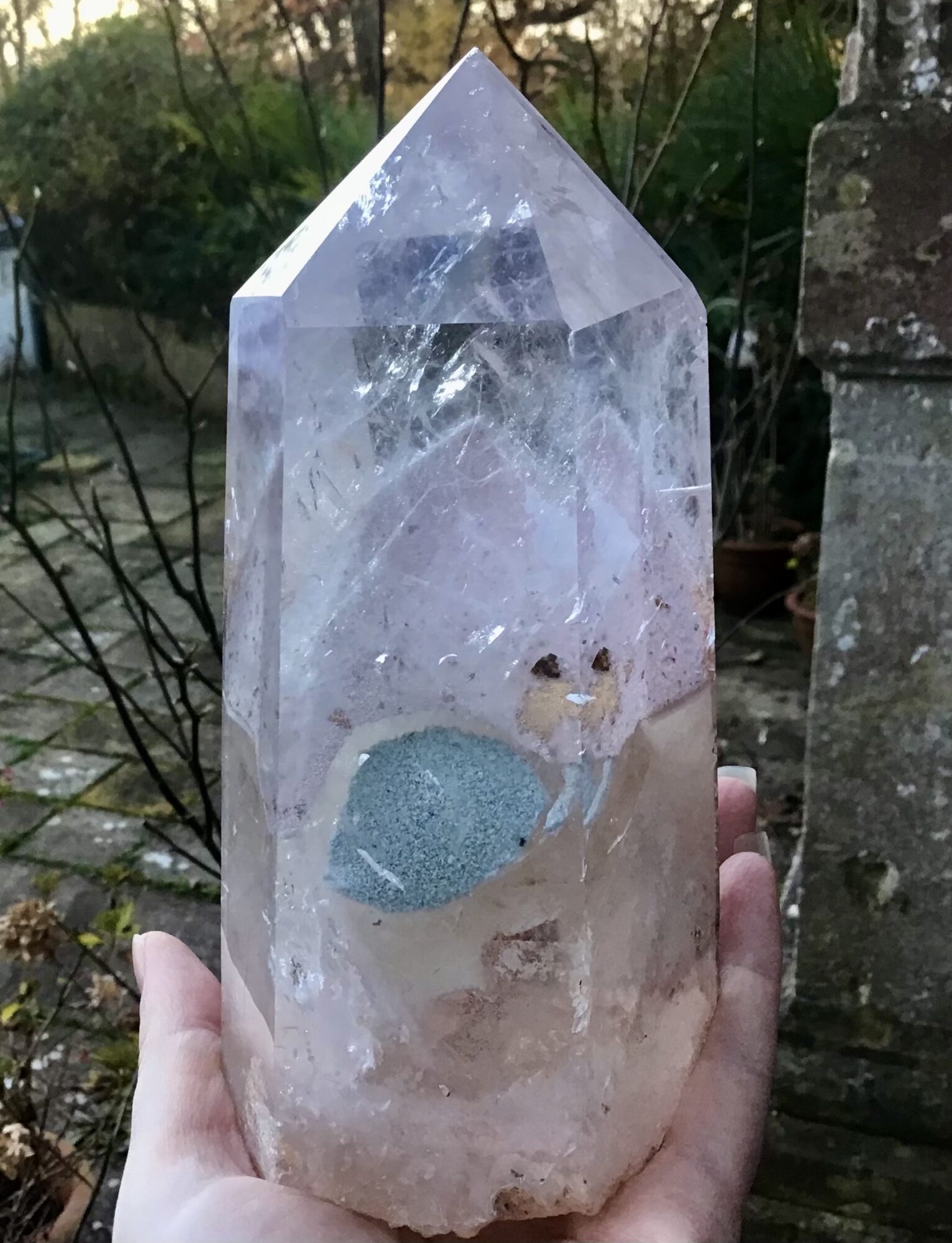 Clear Quartz White Mountain Phantom Crystal | Tim Whild